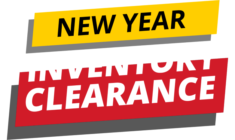 New Year Inventory Clearance | Aqua Quip